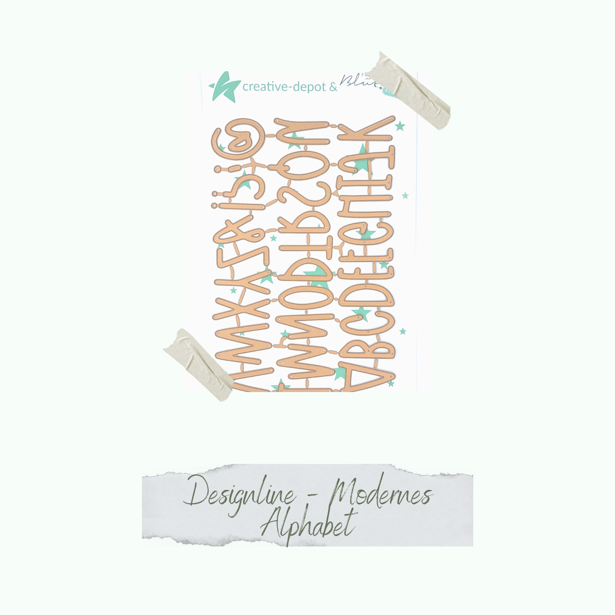 Die - Designline - Modernes Alphabet | CD-Di-904