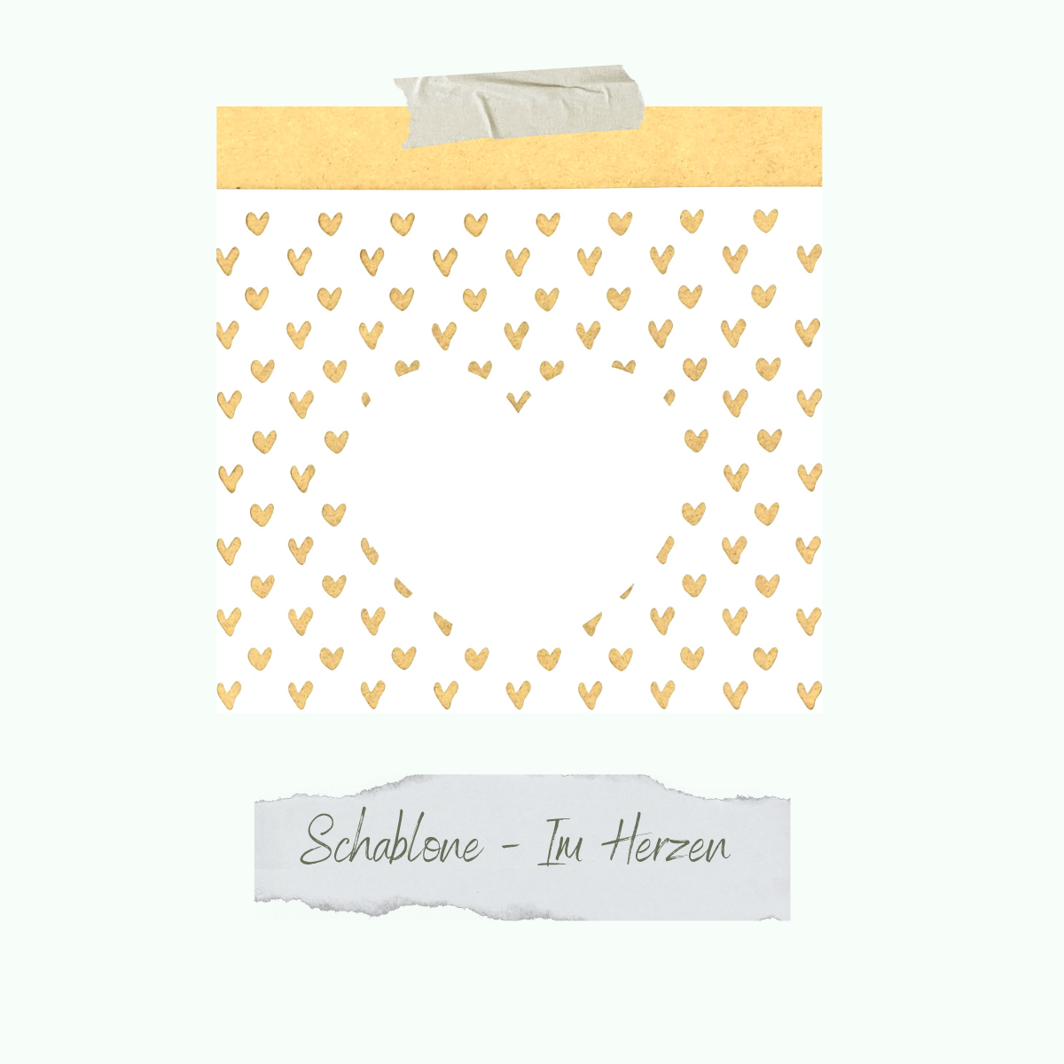 Schablone - Im Herzen | CD-SC-056